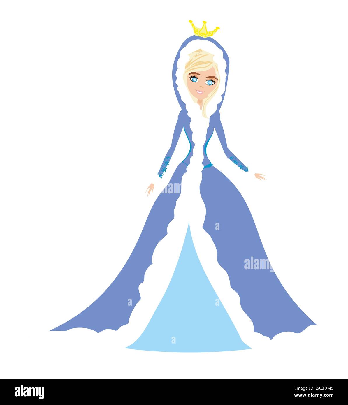Winter princess Cut Out Stock Images & Pictures - Alamy