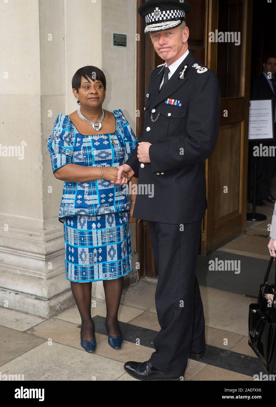 Metropolitan police commissioner and his wife hi-res stock photography ...