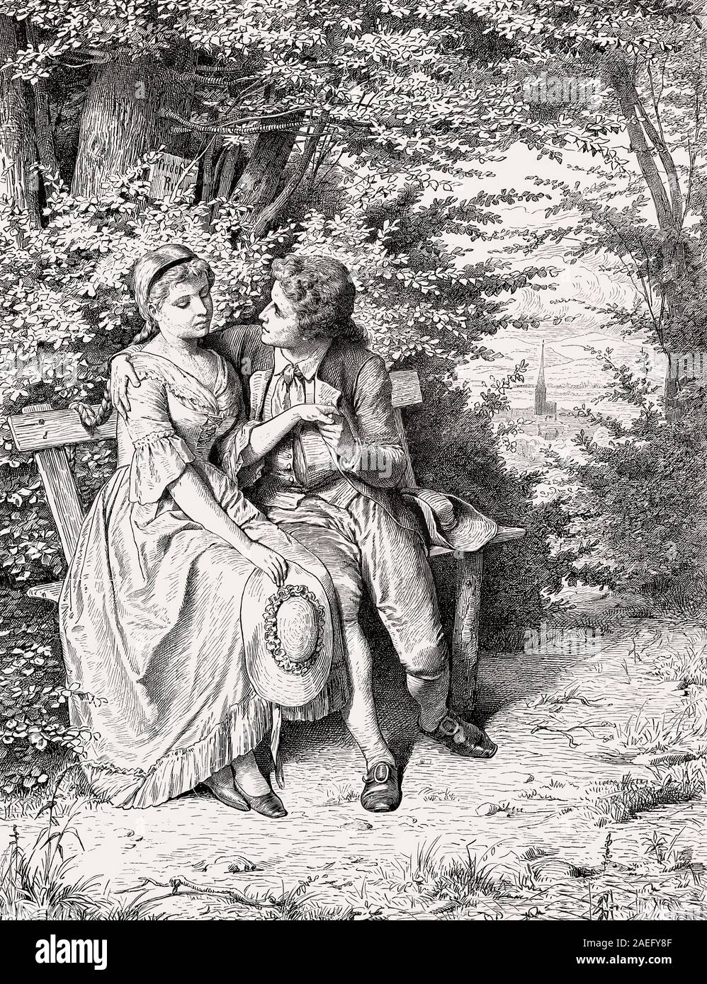 Goethe’s love affair with Friederike Brion, Sesenheim near Strasbourg ...