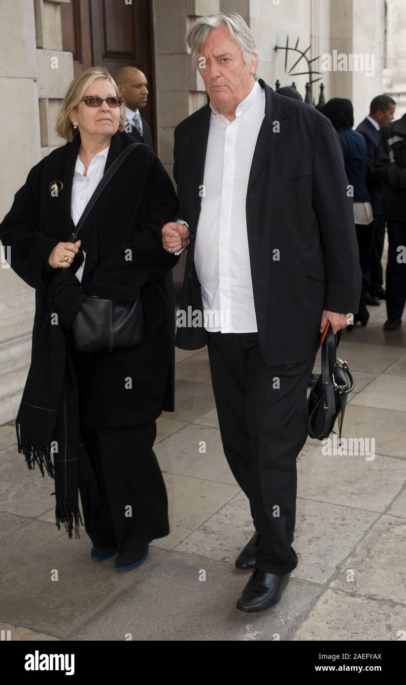 Michael Mansfield QC with his wife Yvette at the 20th anniversary ...