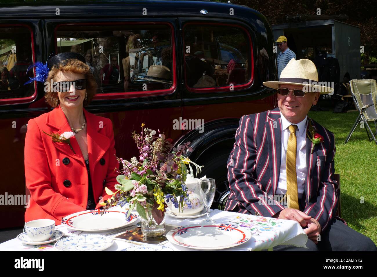 Bressingham 1940's Day Stock Photo - Alamy