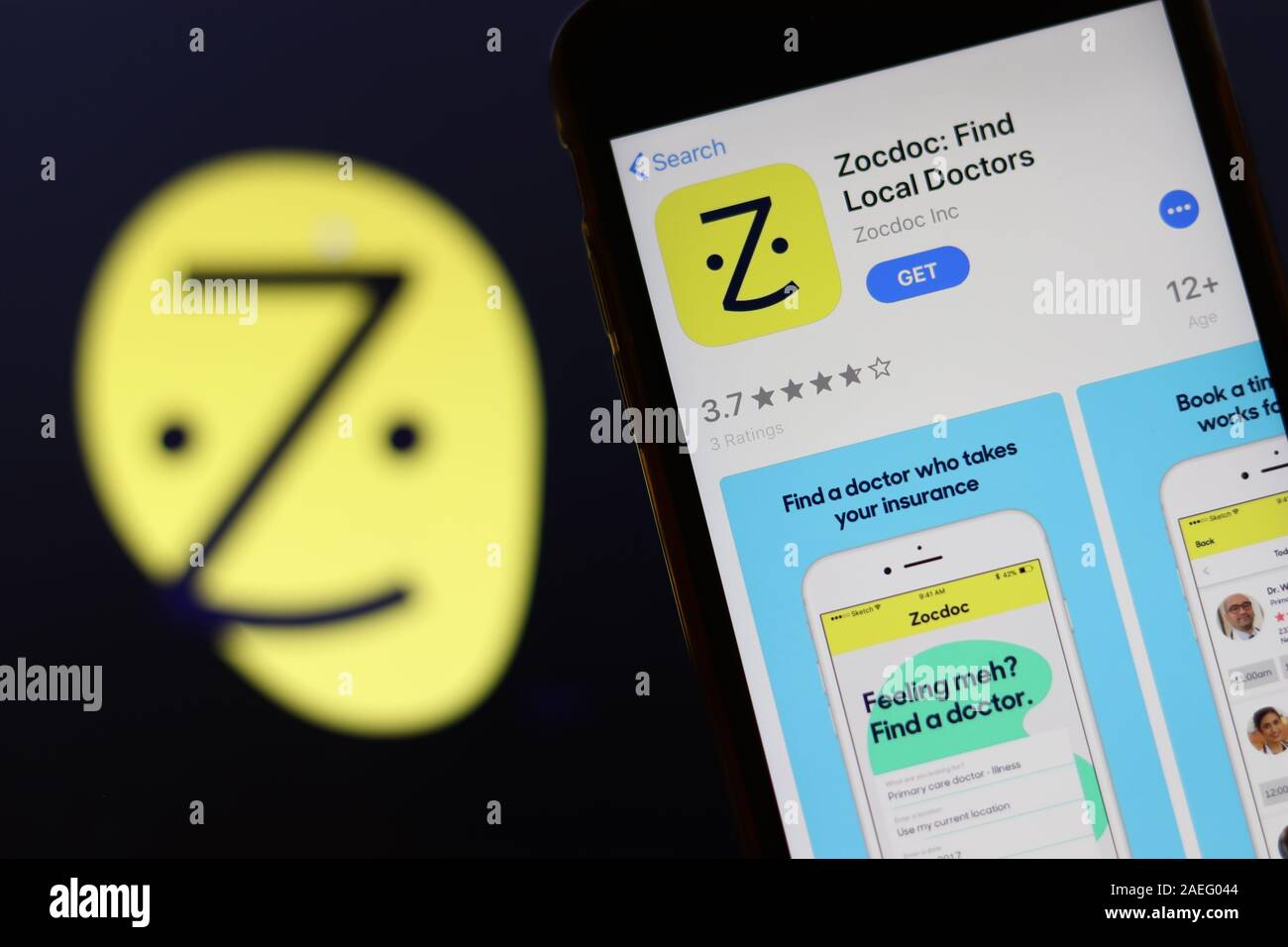 Zocdoc logo hi-res stock photography and images - Alamy