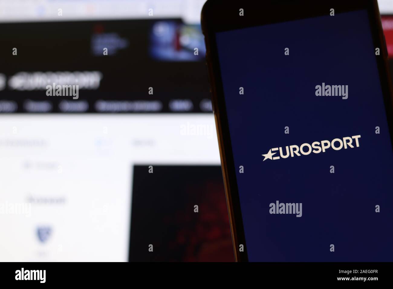 Eurosport logo hi-res stock photography and images - Alamy