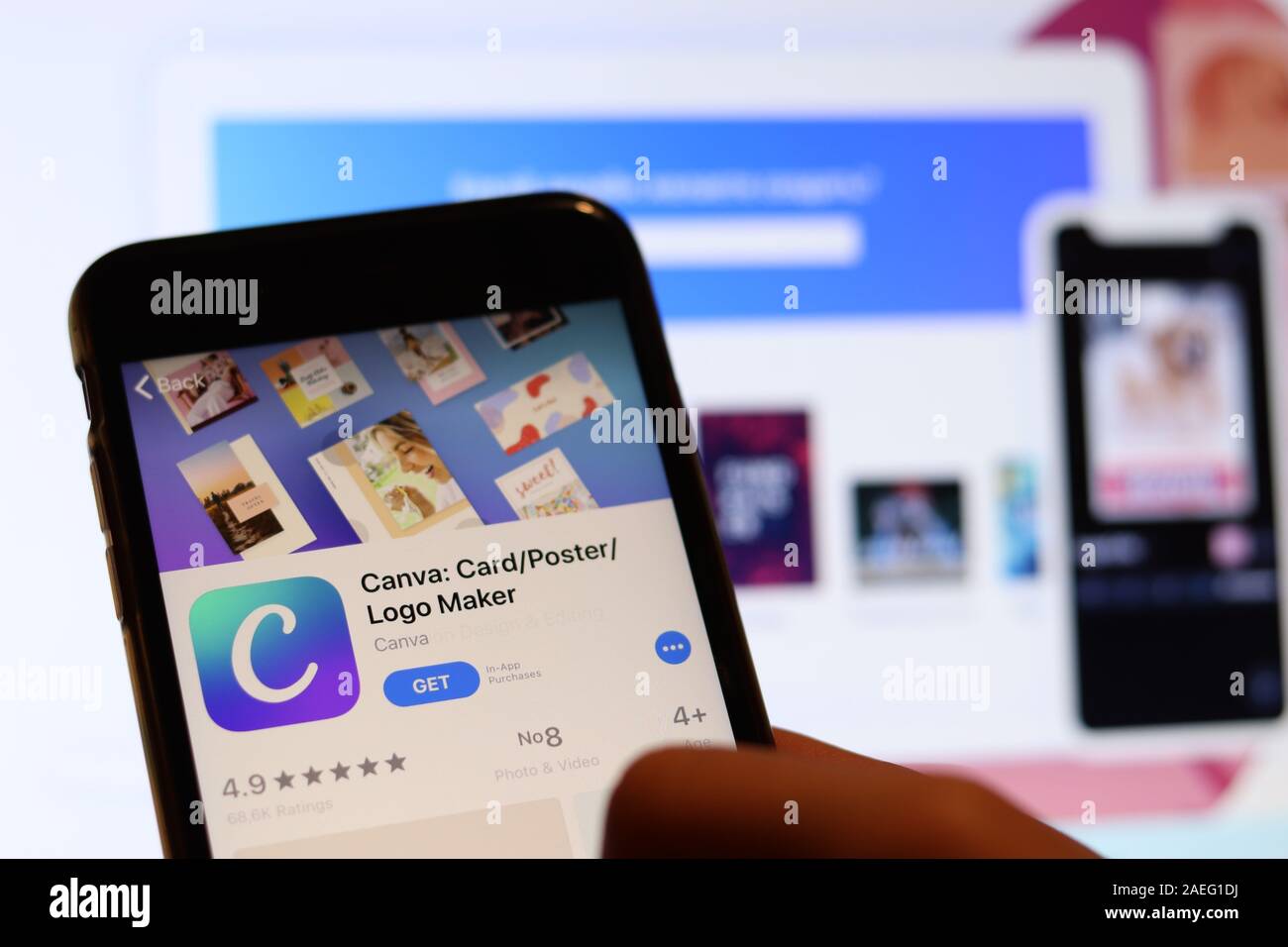 Canva app hi-res stock photography and images - Alamy