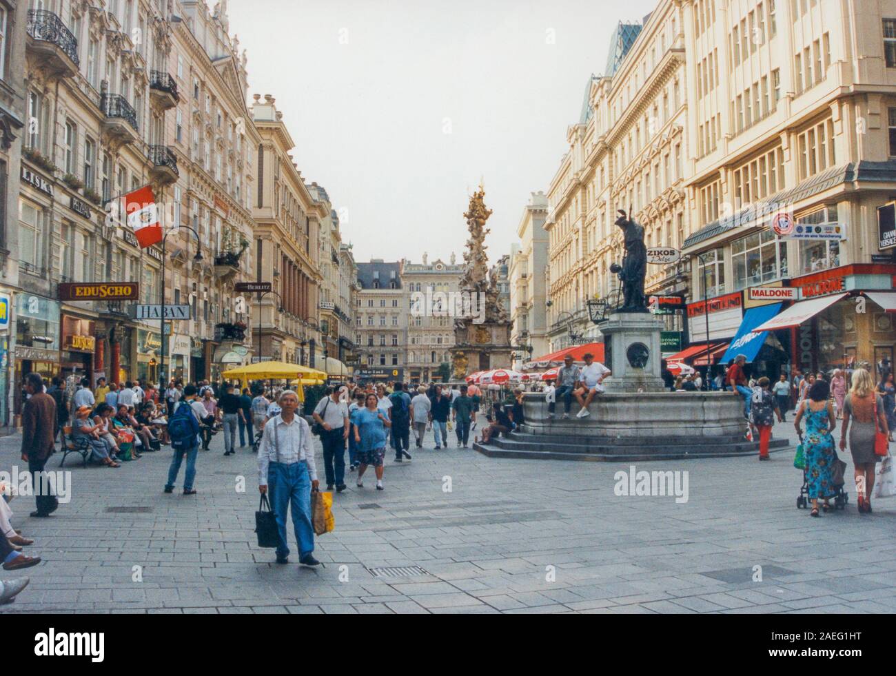 Buildings at graben in vienna hi-res stock photography and images - Alamy