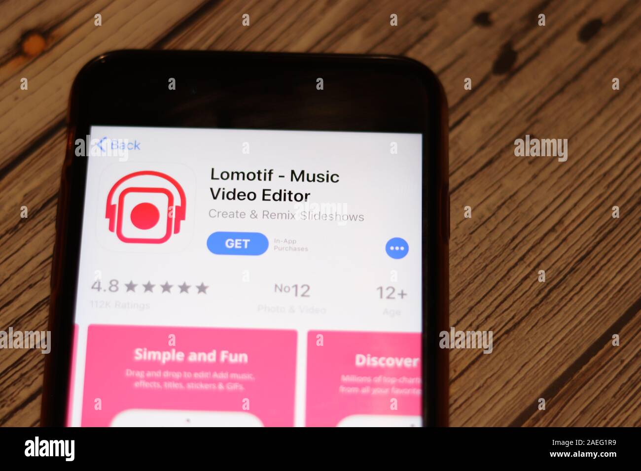 Lomotif hi-res stock photography and images - Alamy