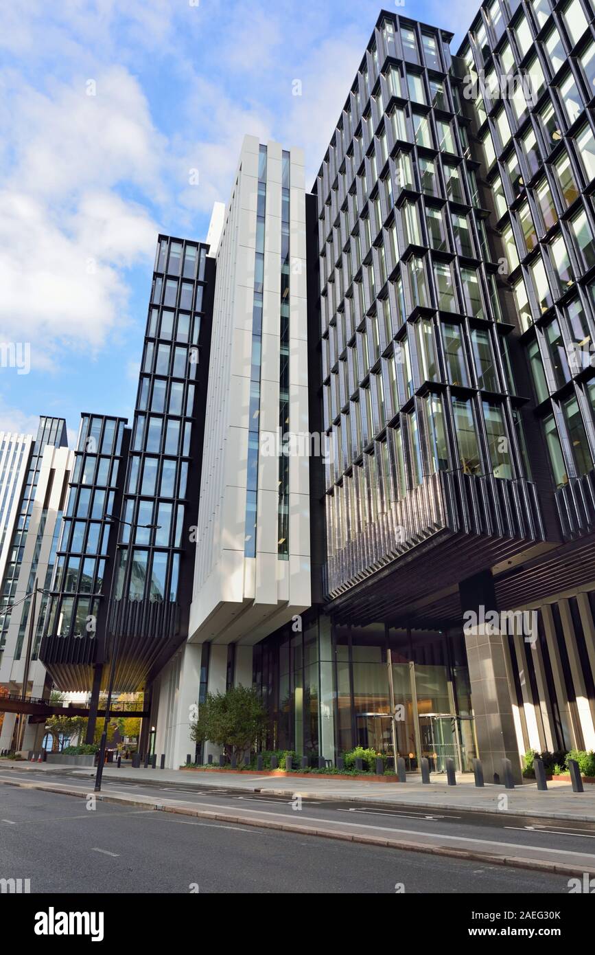 1 London Wall Place, London Wall, City of London, United Kingdom Stock ...