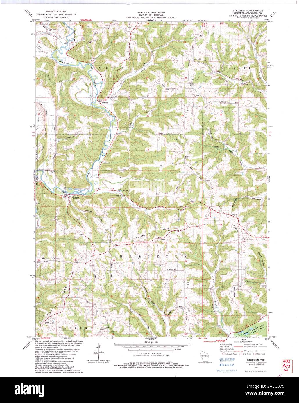 Steuben map Cut Out Stock Images & Pictures - Alamy