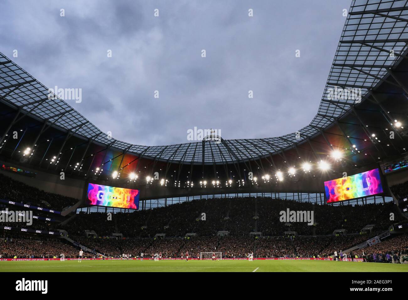 Rainbow colours football stadium hi-res stock photography and images ...