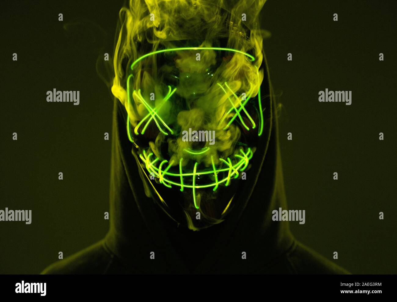Anonymous Green Face Anonymous PFP