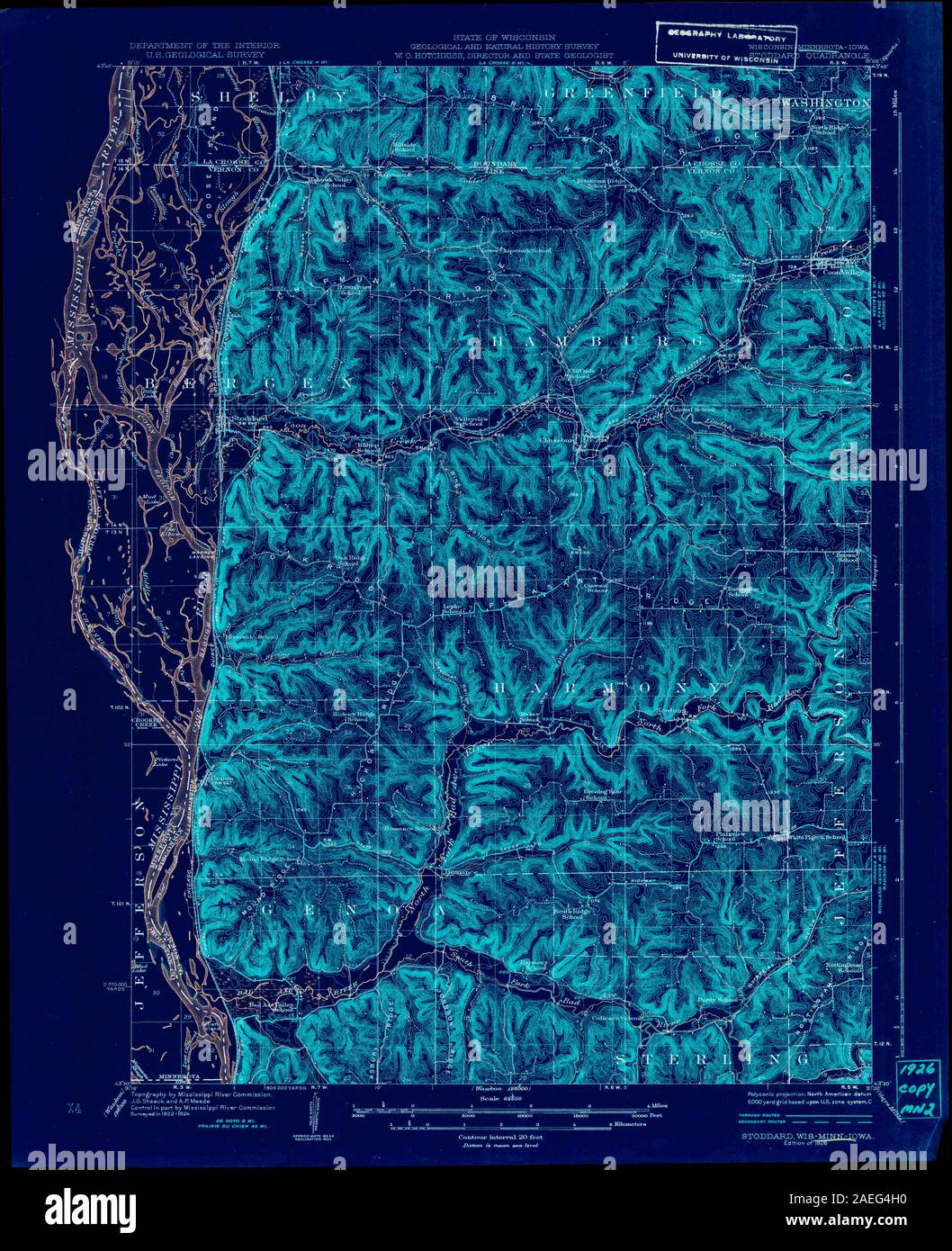 Stoddard map hi-res stock photography and images - Alamy