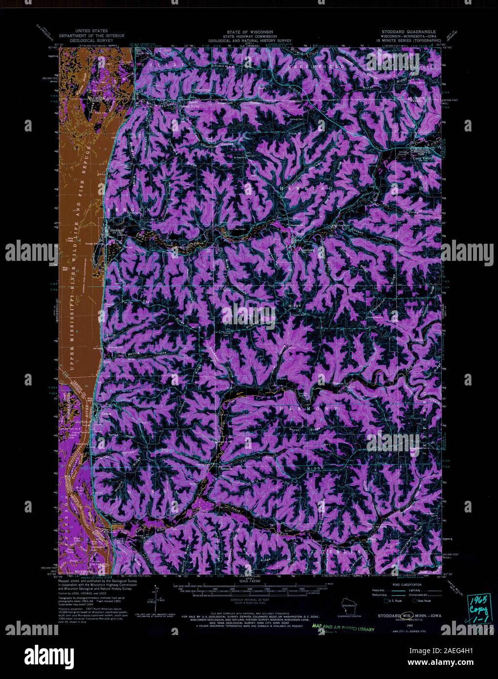 Map of stoddard hi-res stock photography and images - Alamy