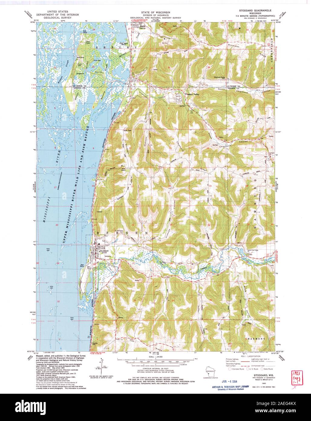 Stoddard map hi-res stock photography and images - Alamy