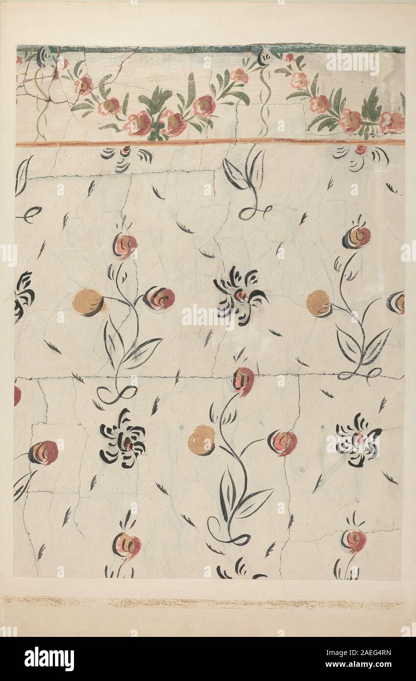 Vintage hand painted mural hi-res stock photography and images - Alamy
