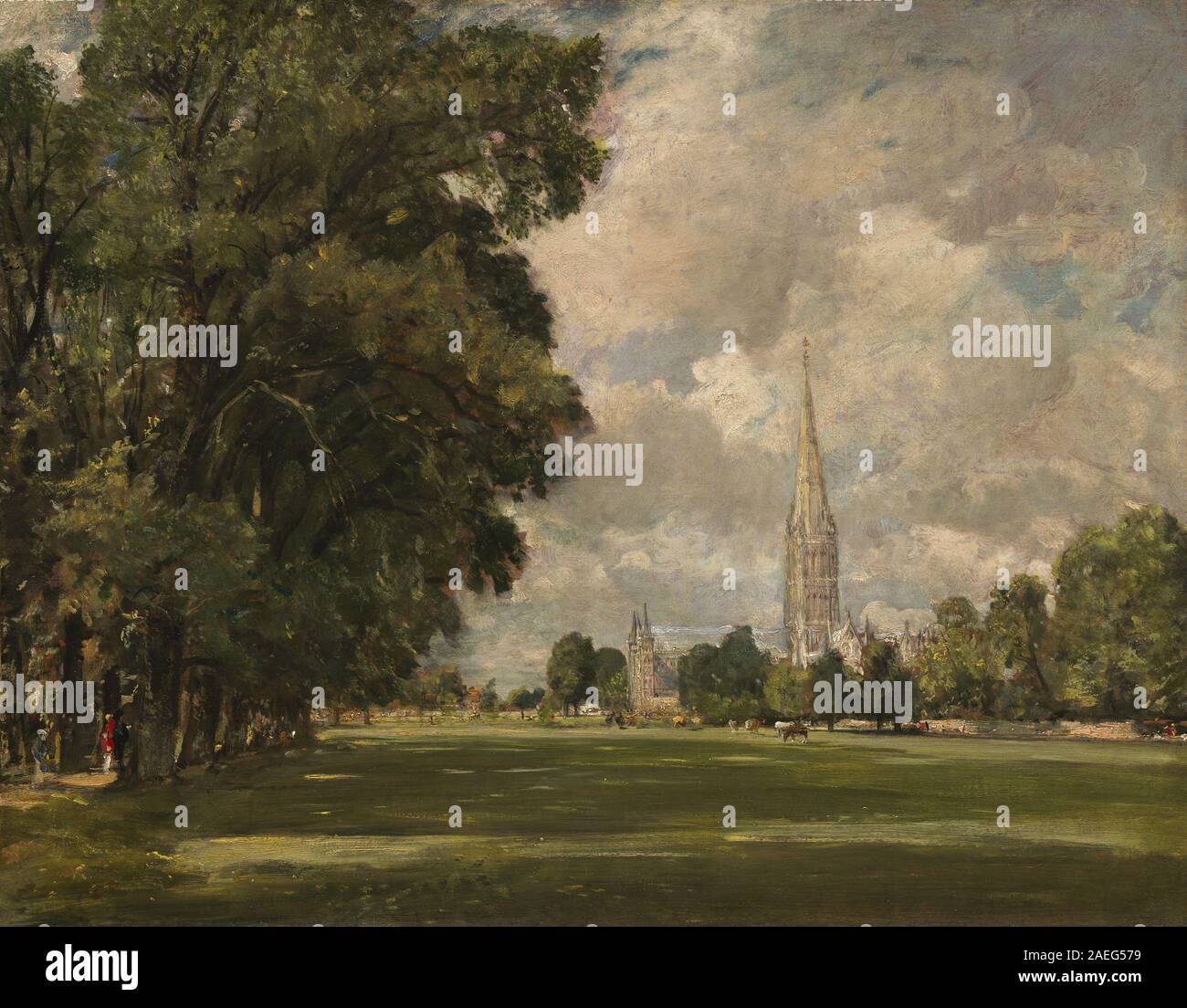 John constable salisbury cathedral hi-res stock photography and images ...