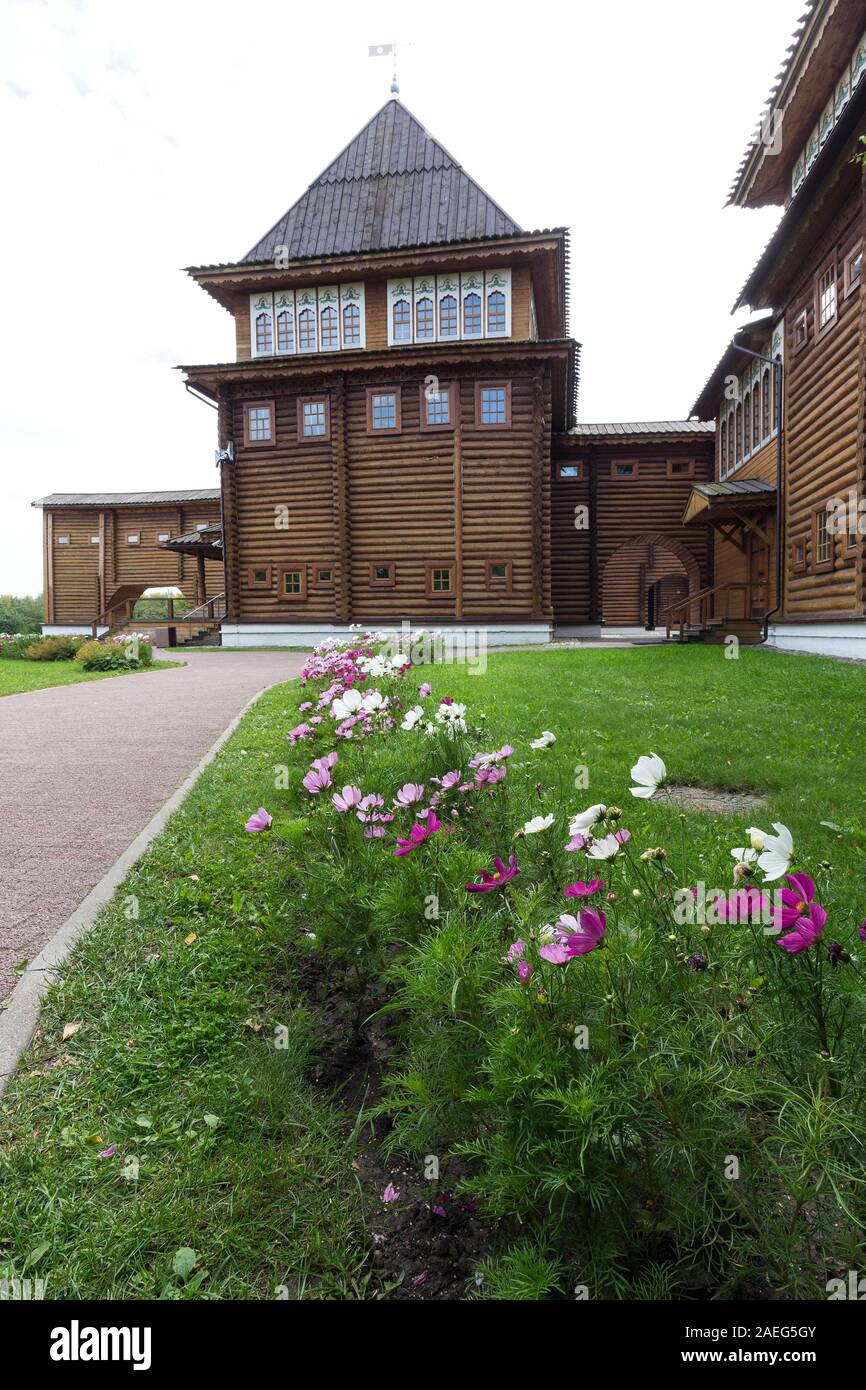 Wooden palace of tzar Aleksey Mikhailovich in Kolomenskoe ...