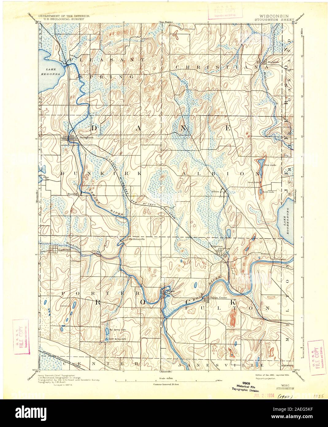 Map of stoughton hi-res stock photography and images - Alamy