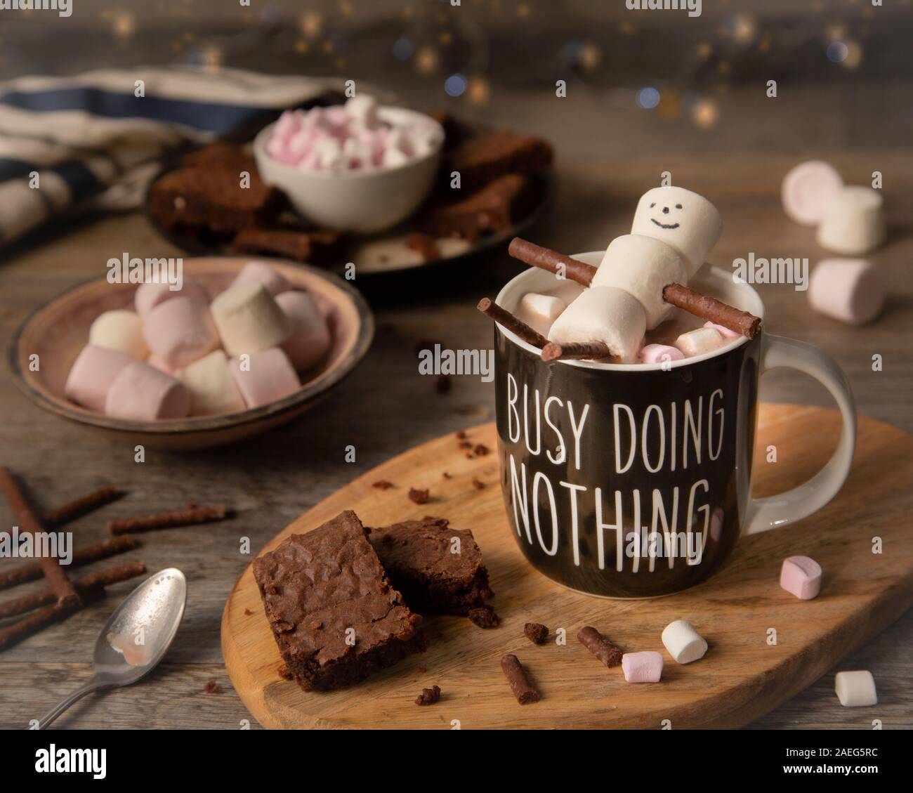 Chocolate Marshmallow Man