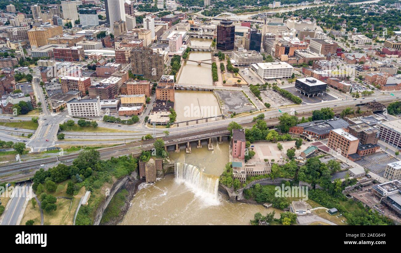 Rochester aerial hi-res stock photography and images - Alamy