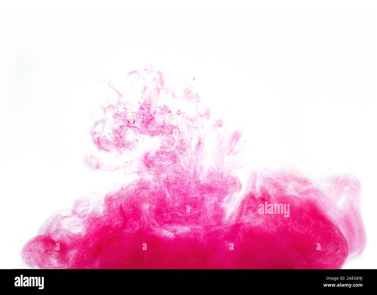 Poster color in water. Abstract background., Color paint drops in water ...