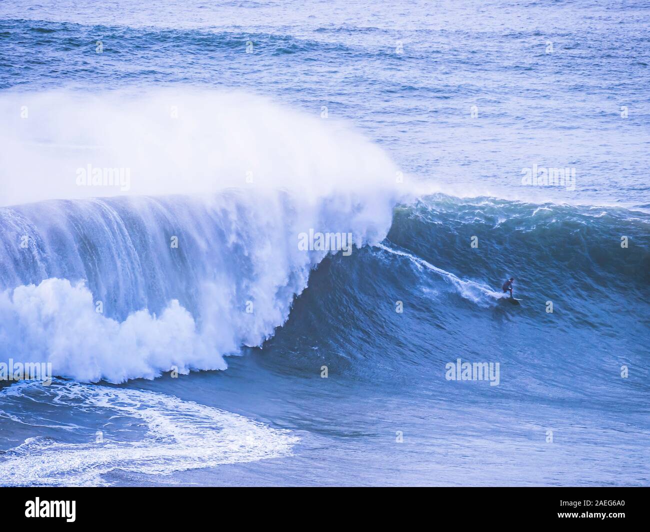 Surfer surfing wave portugal hi-res stock photography and images - Alamy