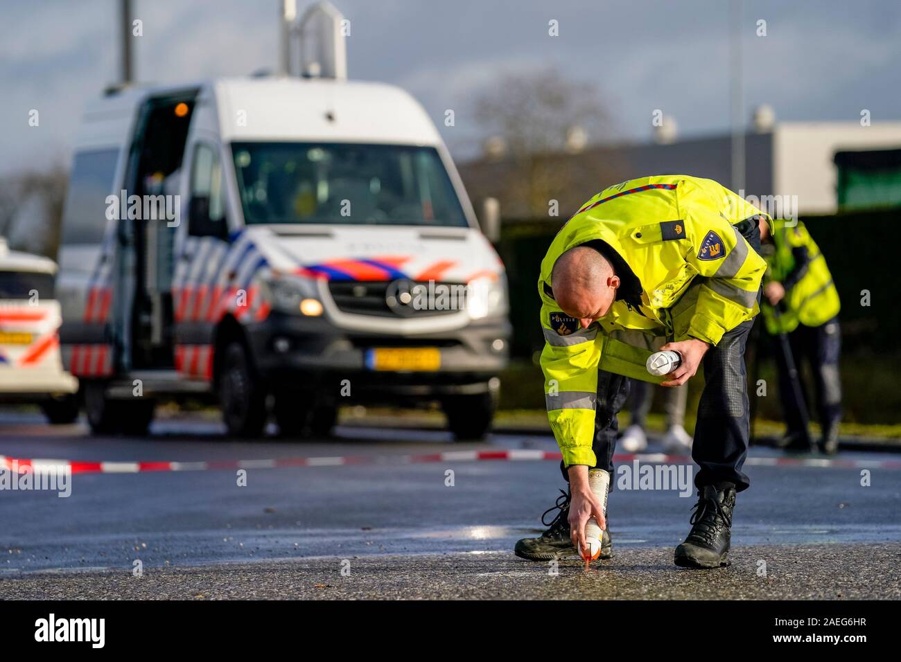 TILBURG, Netherlands, 09-12-2019, dutchnews, , Police Stock Photo - Alamy