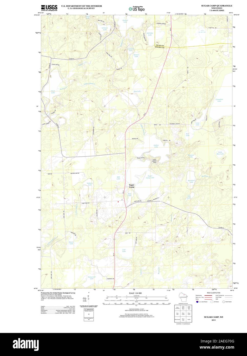 Camp topography Cut Out Stock Images & Pictures - Alamy