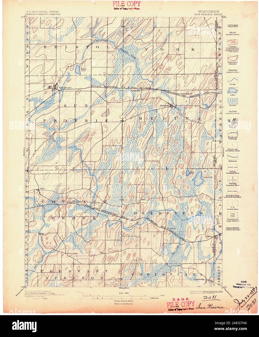 Sun Prairie Map High Resolution Stock Photography and Images - Alamy