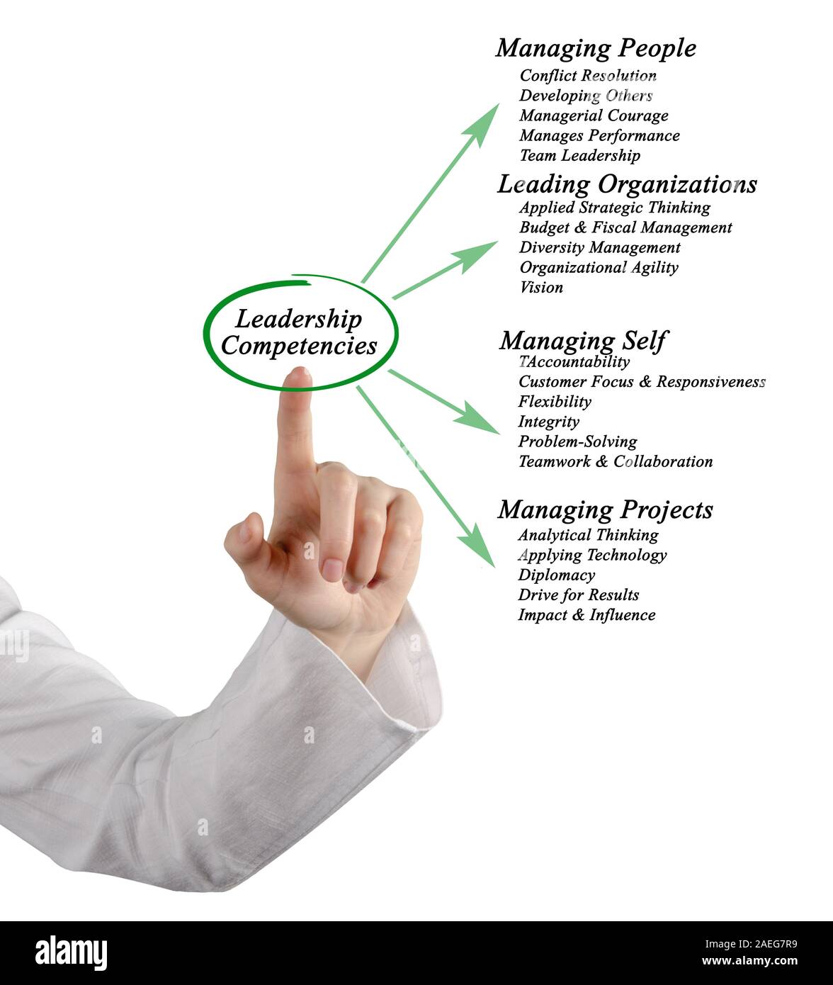 Managerial competencies Cut Out Stock Images & Pictures - Alamy