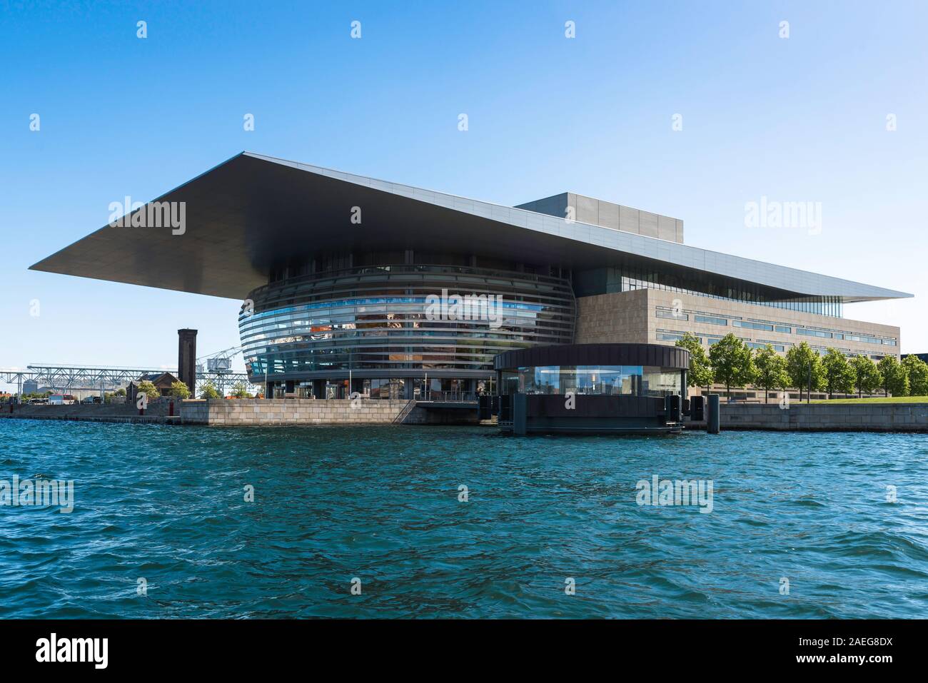 Opera house Copenhagen, view of the Opera House building designed by ...