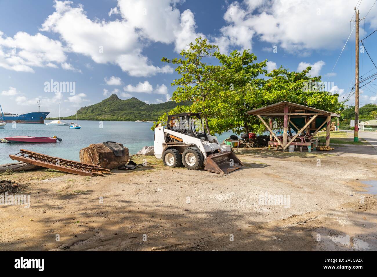 Broken front loader hi-res stock photography and images - Alamy