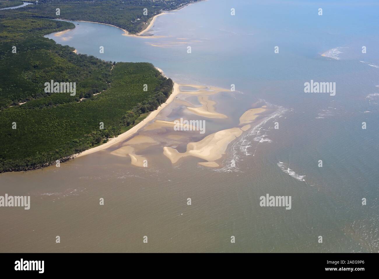 Barron river inlet on the east cost of Australia Stock Photo - Alamy