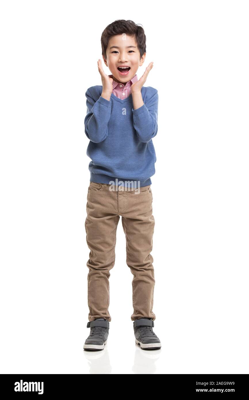 Little boy screaming Cut Out Stock Images & Pictures - Alamy