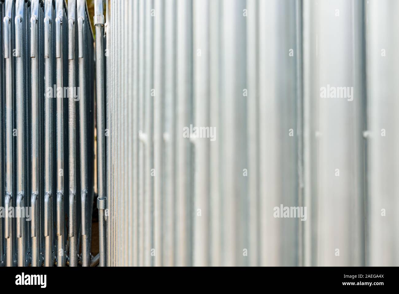 Background with the texture of stainless steel metal bars, industrial ...