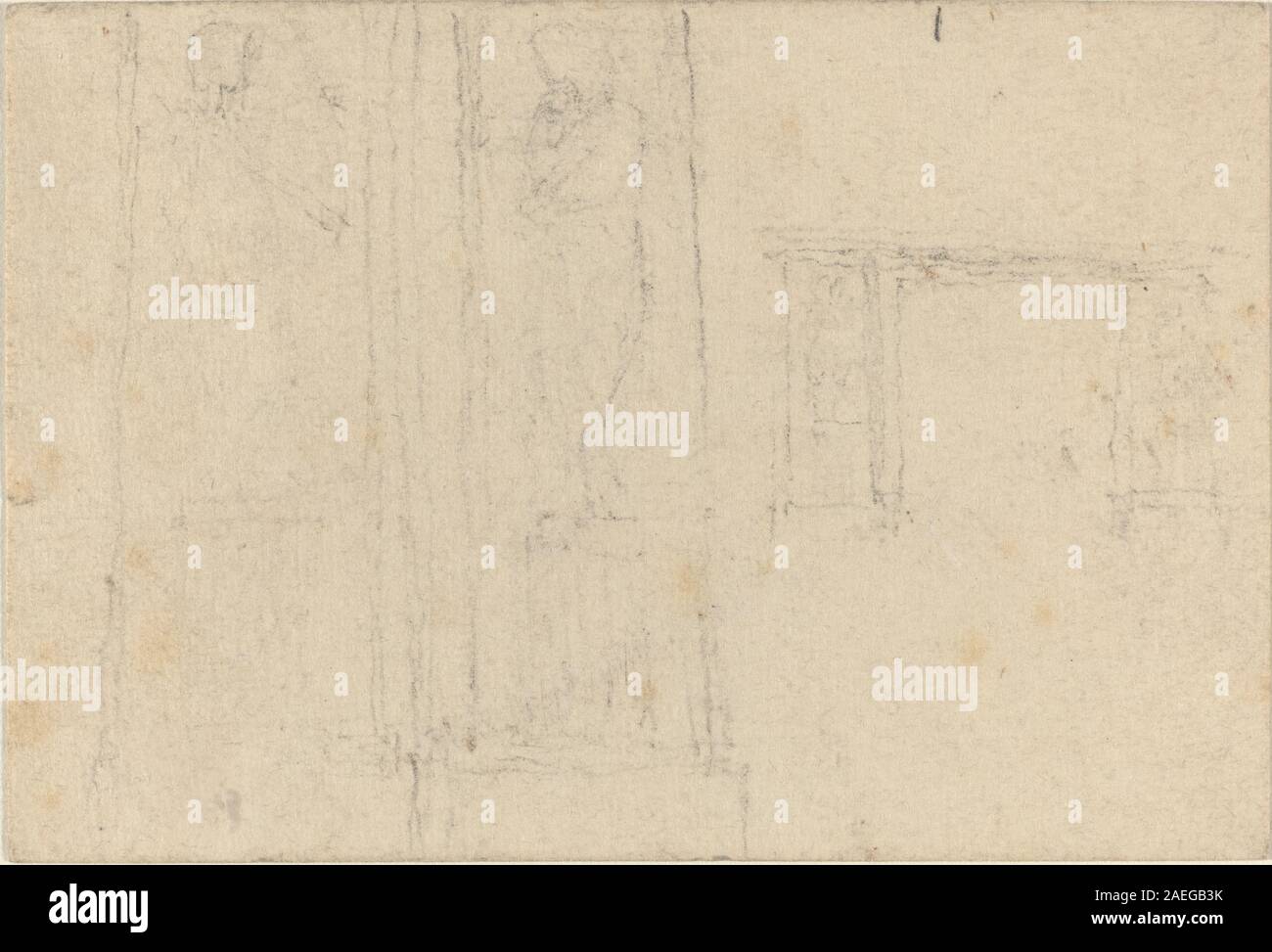 John Flaxman, Designs for a Monument Designs for a Monument Stock Photo ...