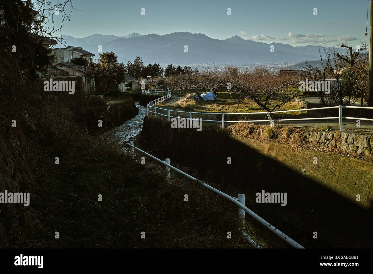 Kofu city winter yamanashi japan hi-res stock photography and images ...