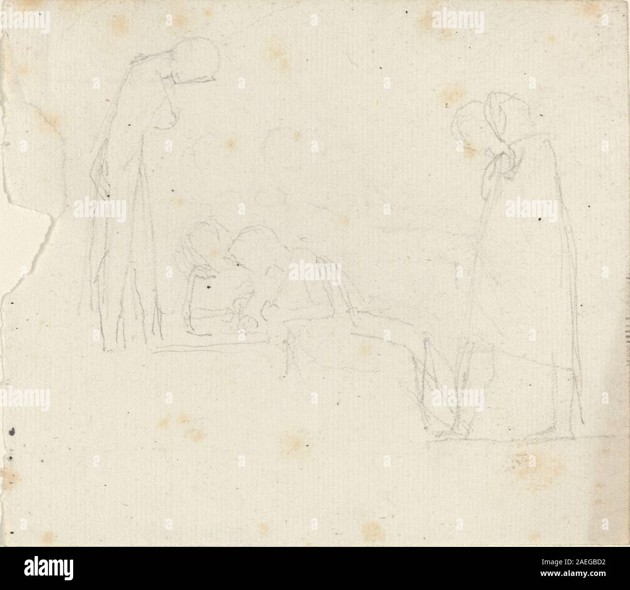 John Flaxman, Group of Five Figures Group of Five Figures Stock Photo ...