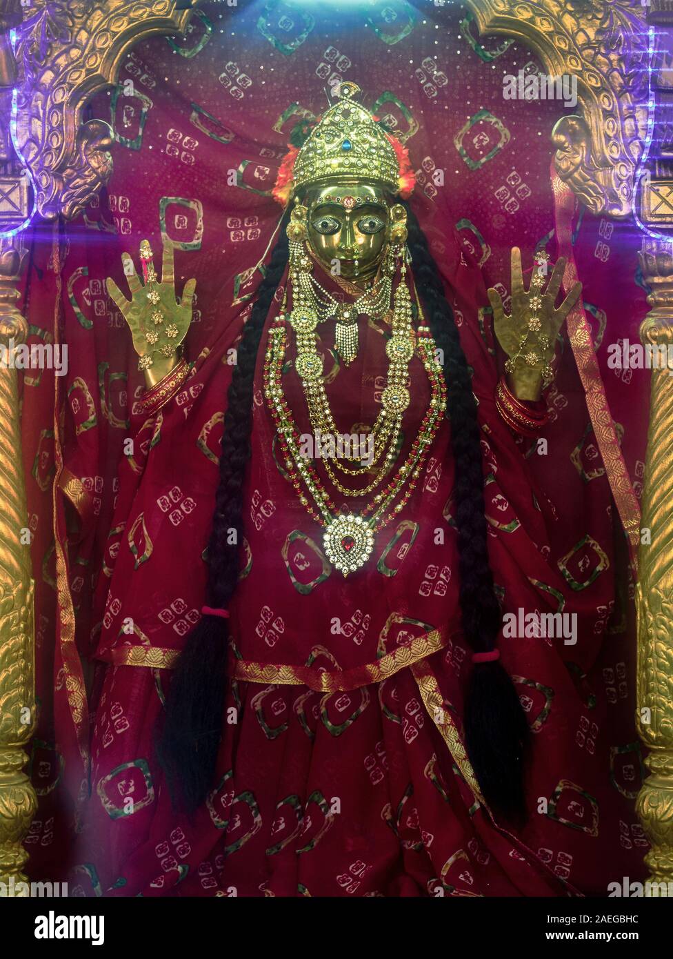 01 Nov 2019 Statue of Mavadio Mataji Kukadia niar Idar Sabarkantha ...
