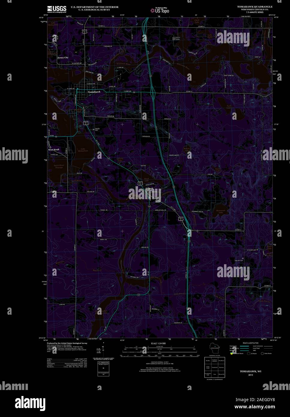 Tomahawk map hi-res stock photography and images - Alamy