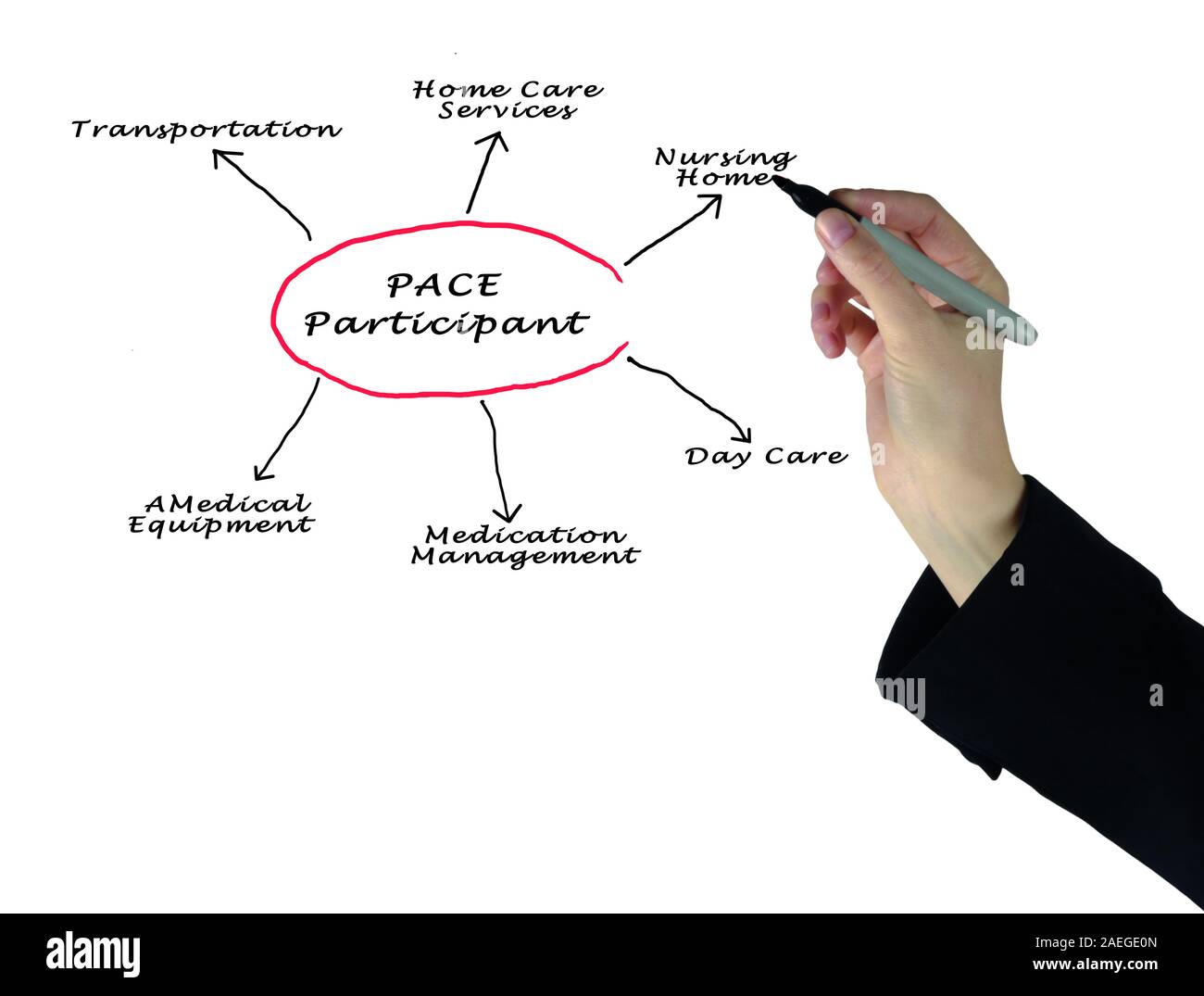 Diagram of PACE Stock Photo - Alamy