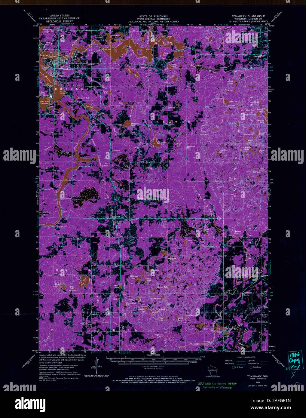 Tomahawk map hi-res stock photography and images - Alamy