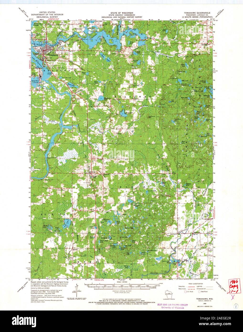 Map of tomahawk hi-res stock photography and images - Alamy