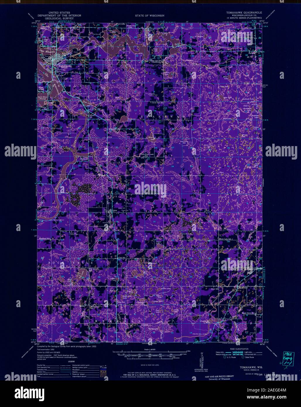 Tomahawk map hi-res stock photography and images - Alamy