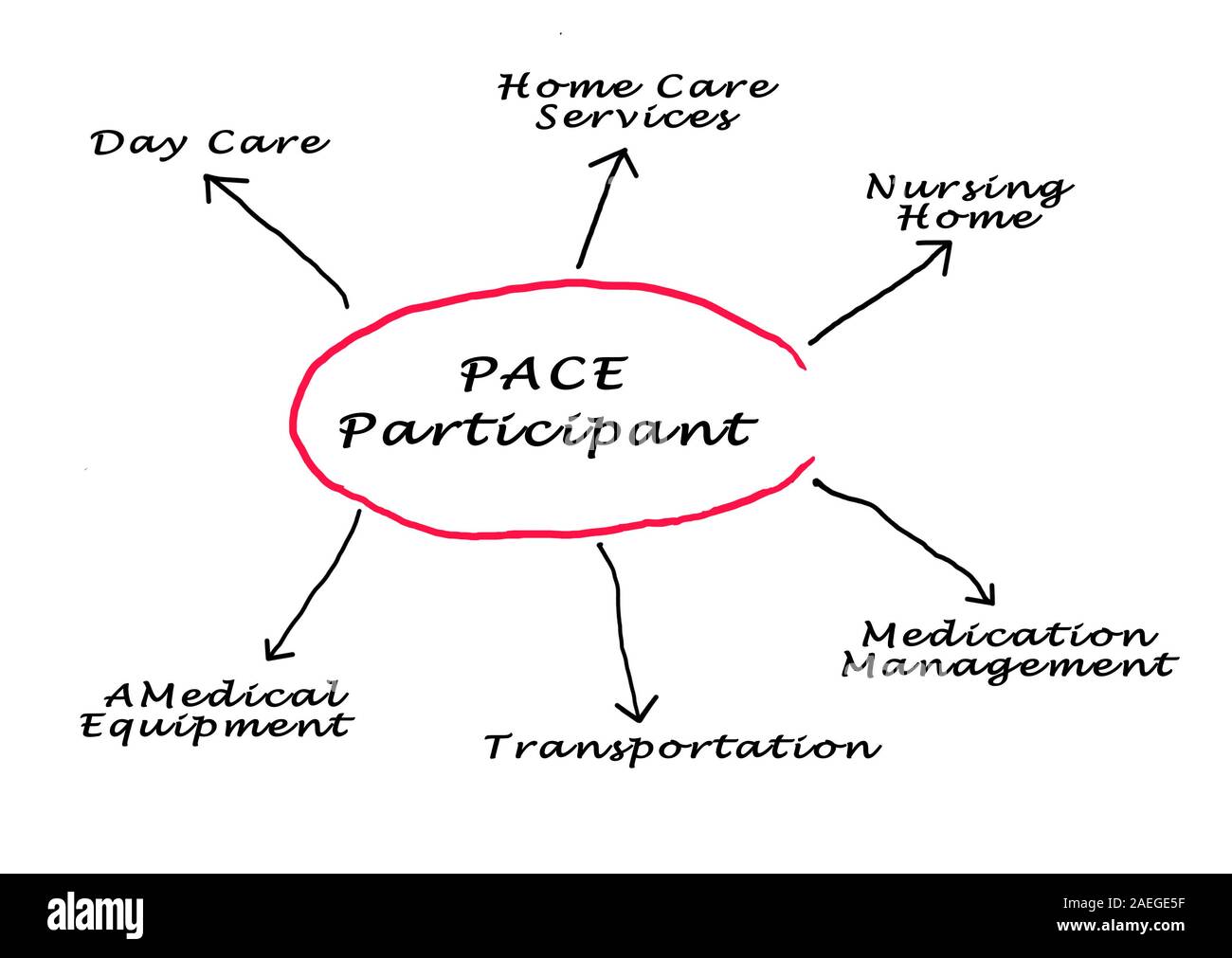 Diagram of PACE Stock Photo - Alamy