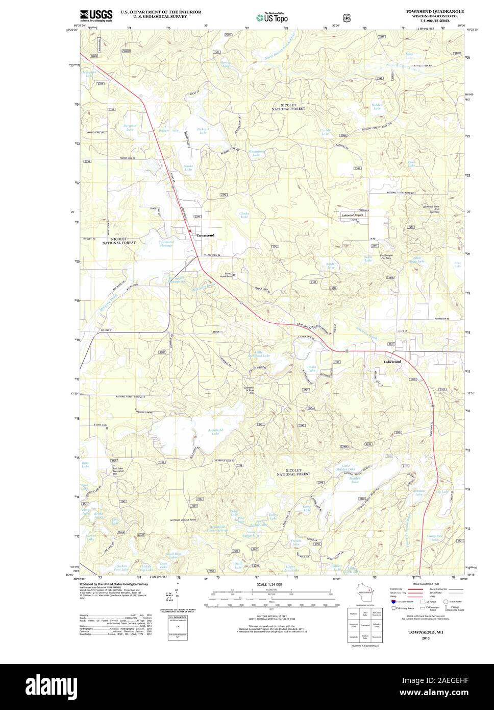 Map of townsend Cut Out Stock Images & Pictures - Alamy
