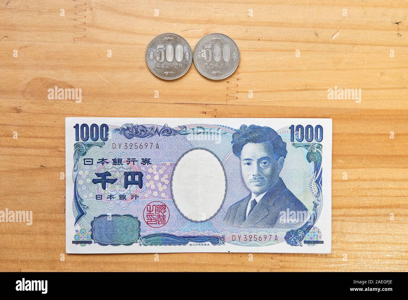 Japanese money (JPY, yen Stock Photo - Alamy