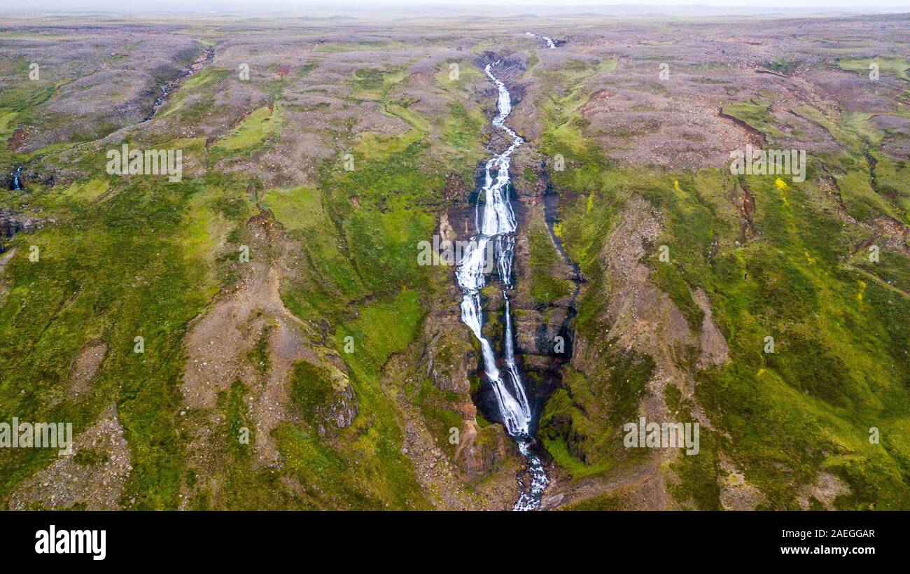 Rjúkandi Waterfall, Iceland Stock Photo - Alamy