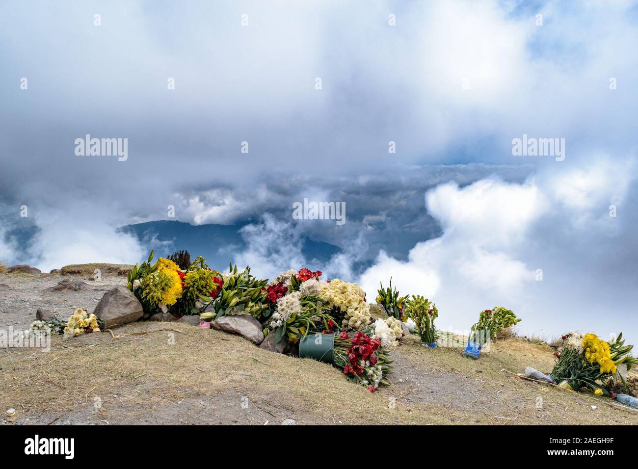 Virgin mary flower offering hi-res stock photography and images - Alamy