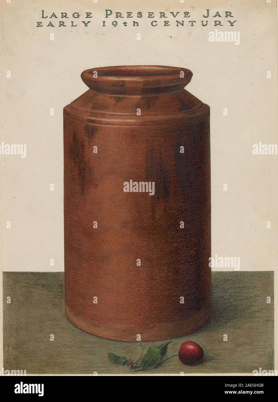 John Matulis, Preserve Jar, c 1936 Preserve Jar; circa 1936 date Stock ...