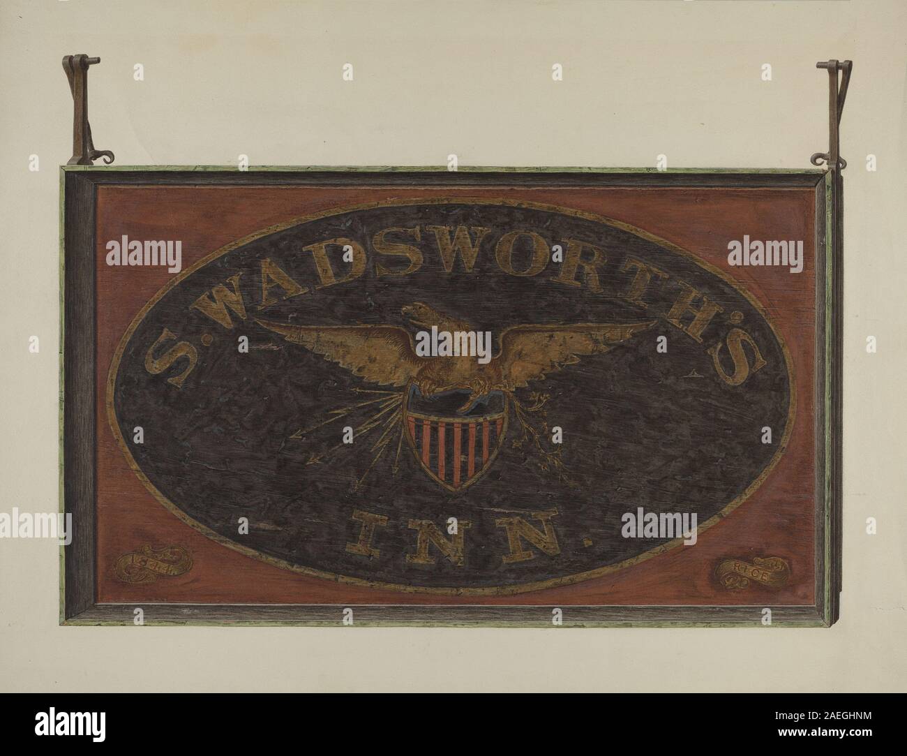 John Matulis, Tavern Sign, c 1940 Tavern Sign; c. 1940 Stock Photo - Alamy